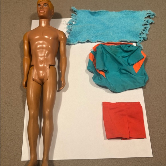 Mattel | Toys | Vintage Malibu Ken 968 Hong Kong | Poshmark